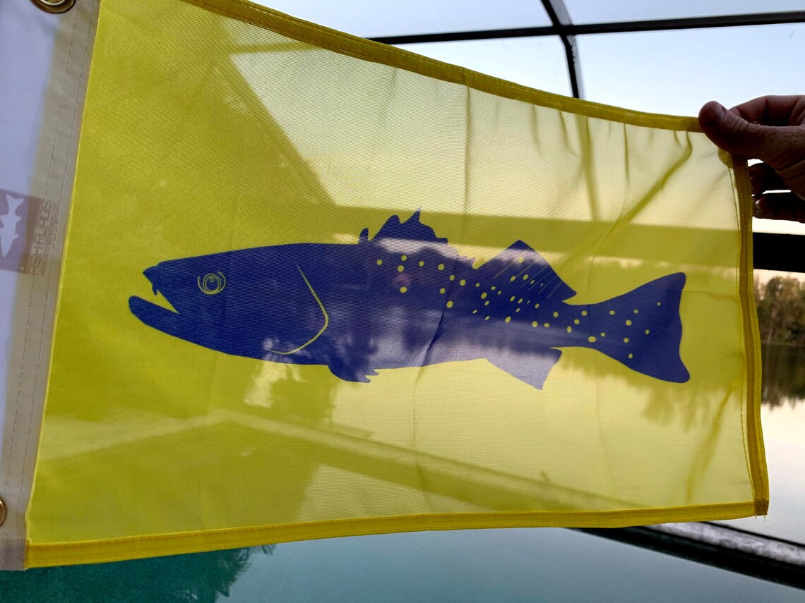 Inshore Slam Fish Flags Snook, Redfish, Sea Trout Fishing Flags set of ...