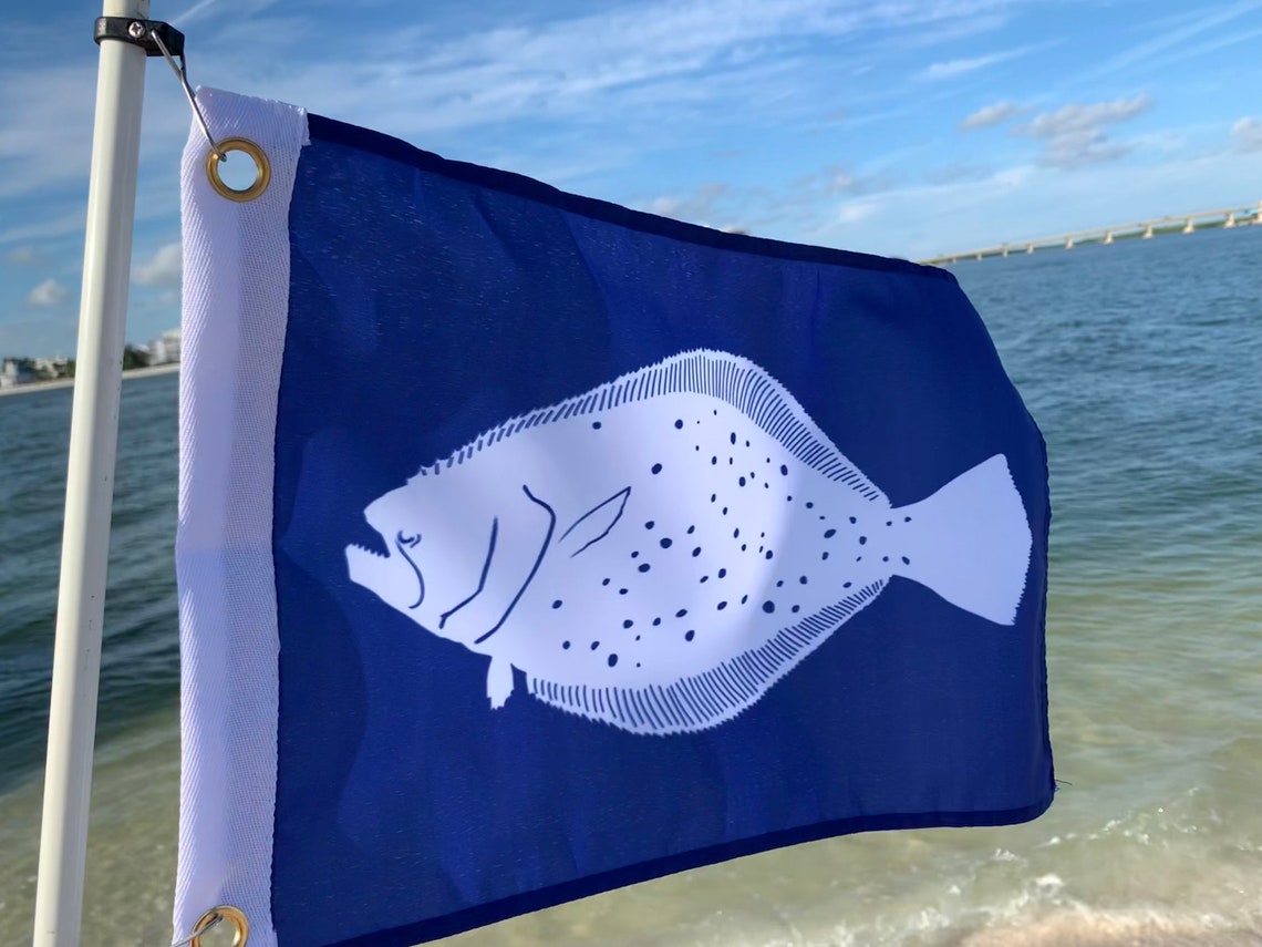 SE Inshore Slam Fish Flags Redfish, Sea Trout, Flouder Fishing Flags ...