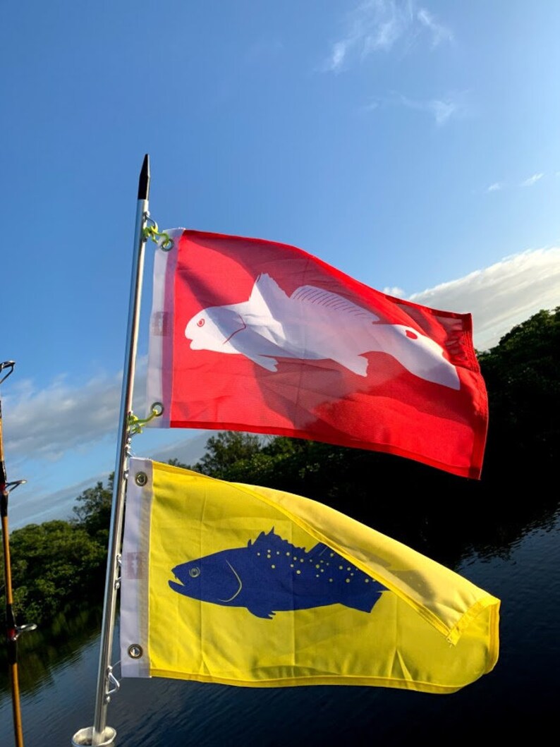 SE Inshore Slam Fish Flags - Redfish, Sea Trout, Flouder Fishing Flags ...