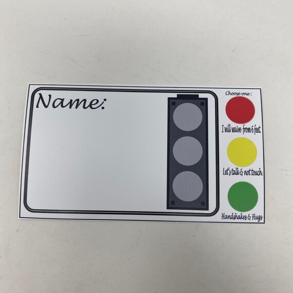 Covid Conference Name Tags Name Tags Meeting Stickers | Etsy