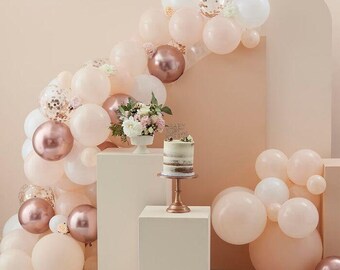 Rose Gold Balloon Arch | Etsy