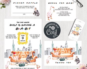 Friends Baby Shower | Etsy