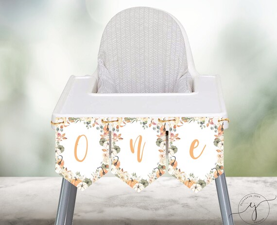 Little Miss Onederful Fall High Chair Banner Fall Pumpkin 1st | Etsy