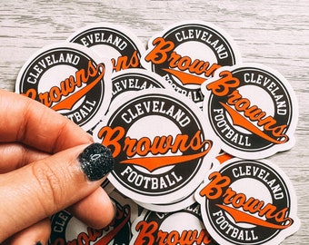 Cleveland Browns Decals - Etsy