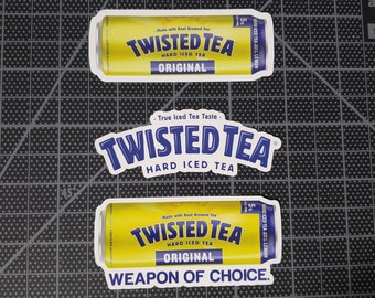 Twisted Tea Vinyl Decal - Etsy