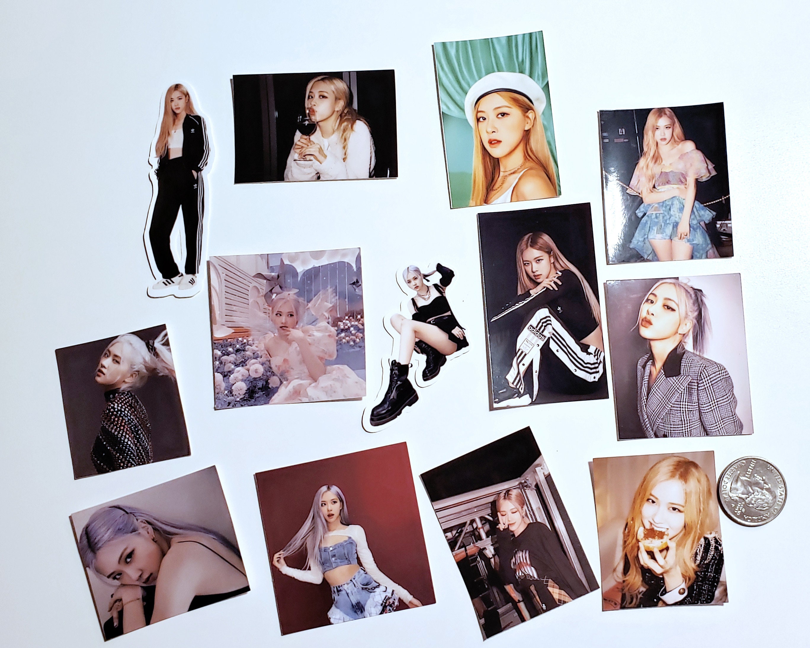 SUPER CUTE ROSE Blackpink Sticker Pack | Etsy