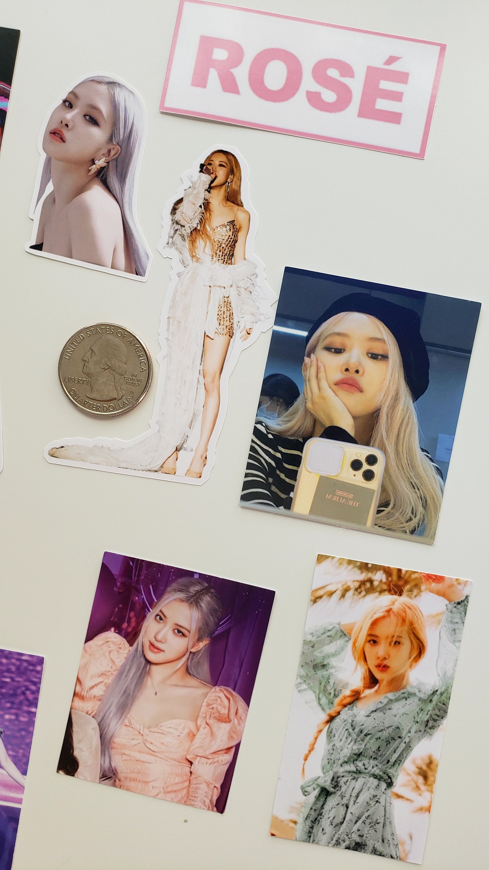 로제 Cute ROSÉ BLACKPINK Sticker Pack 2 Free Shipping - Etsy UK