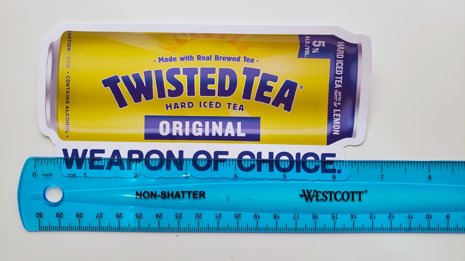 Large Twisted Tea Sticker 2 Weapon of Choice Choose Your | Etsy