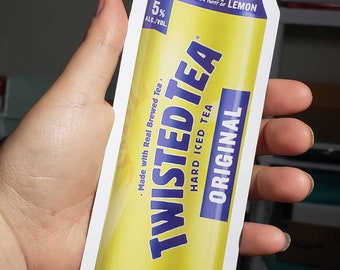 Twisted Logo Tea Sticker Twisted Tea Vinyl BLM Sticker Social Justice ...