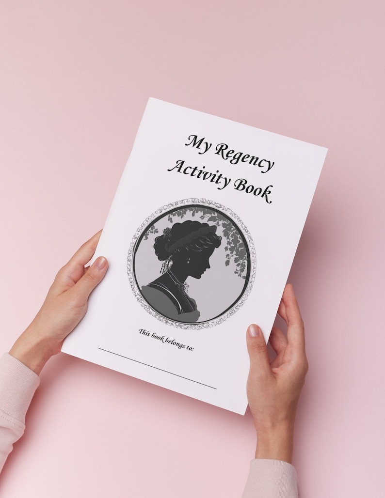 Bridgerton Inspired Printable Activity Book for Kids and Adults - Etsy