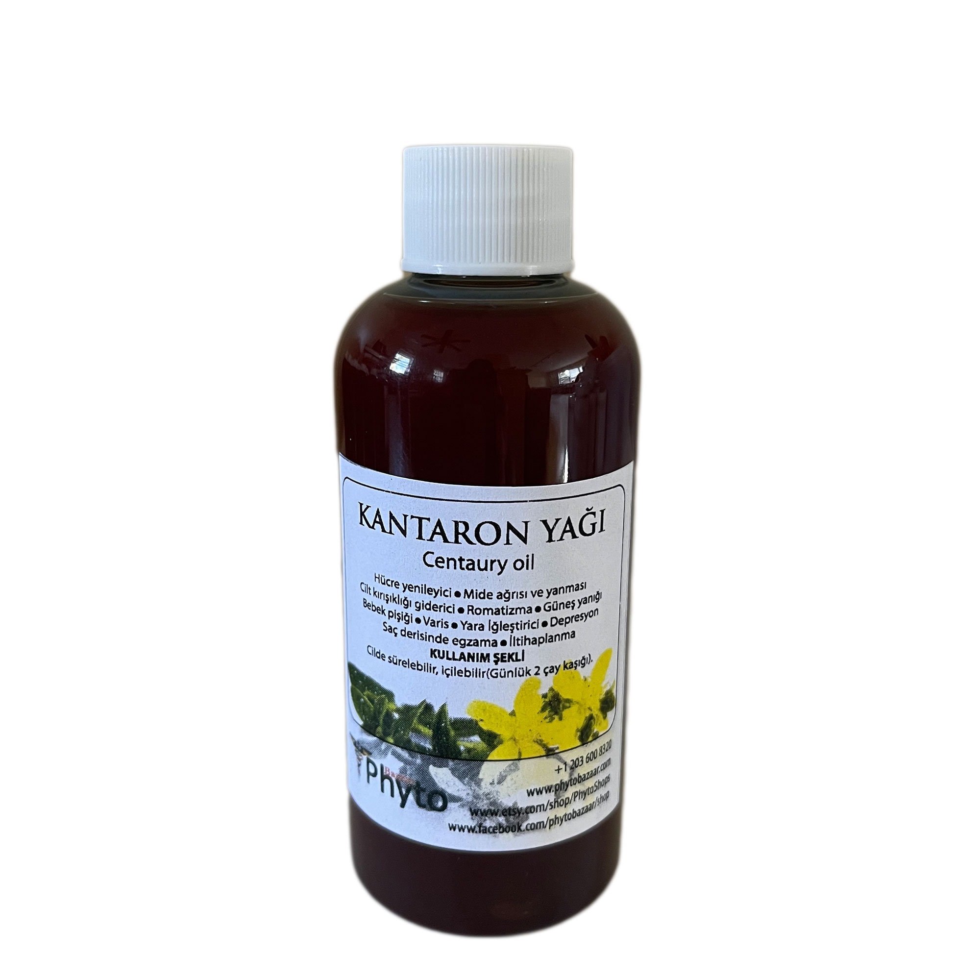 Centaury Oil-kantaron Yağı-st. John's Wort Oil-all Organic-herbal ...