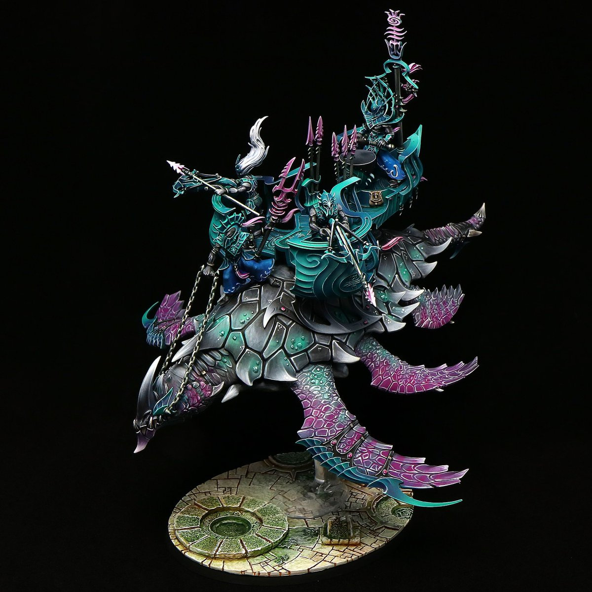 Akhelian Leviadon Idoneth Deepkin Warhammer AoS | Etsy