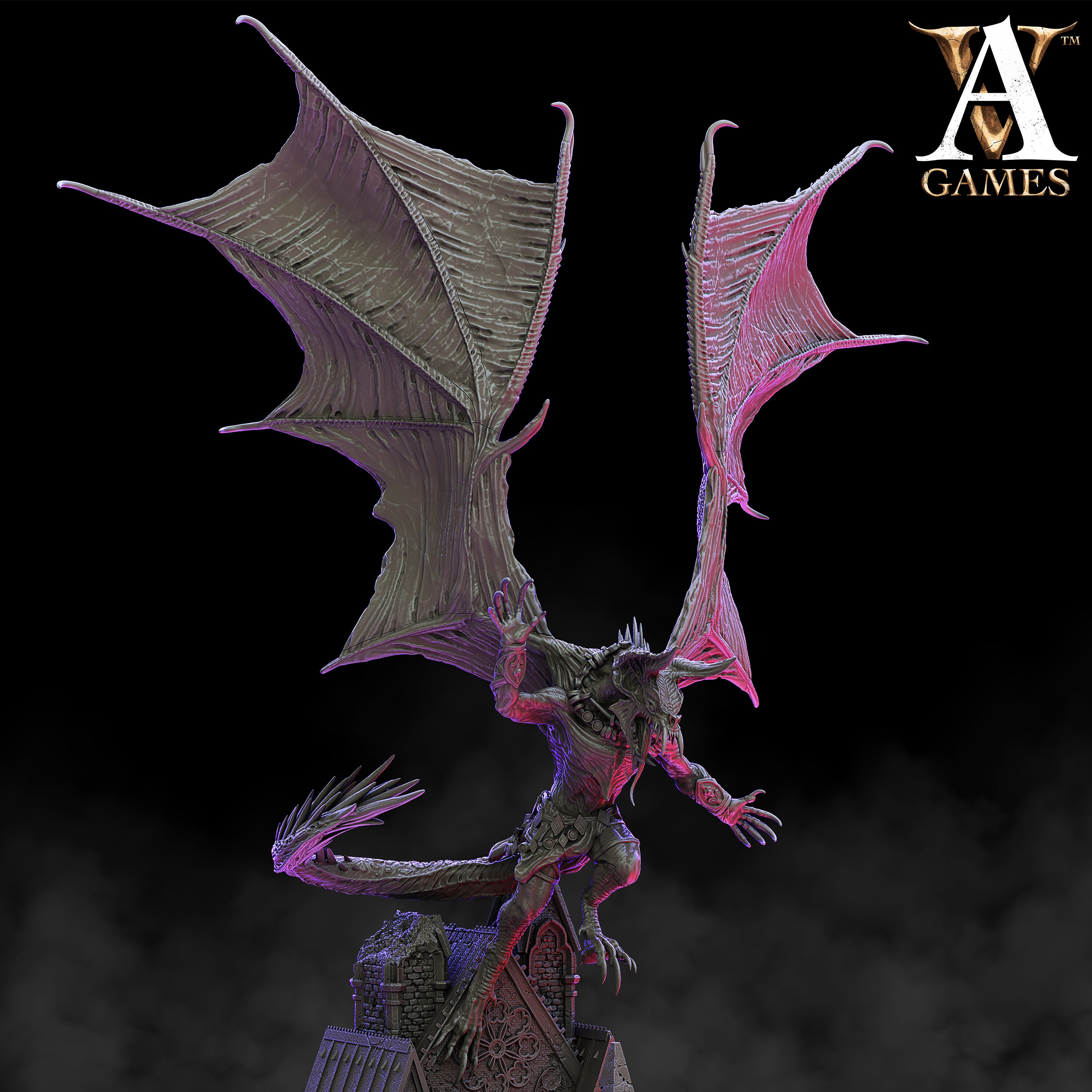 Dragons Wolf & Vampire DnD Pathfinder Tabletop Gaming - Etsy.de