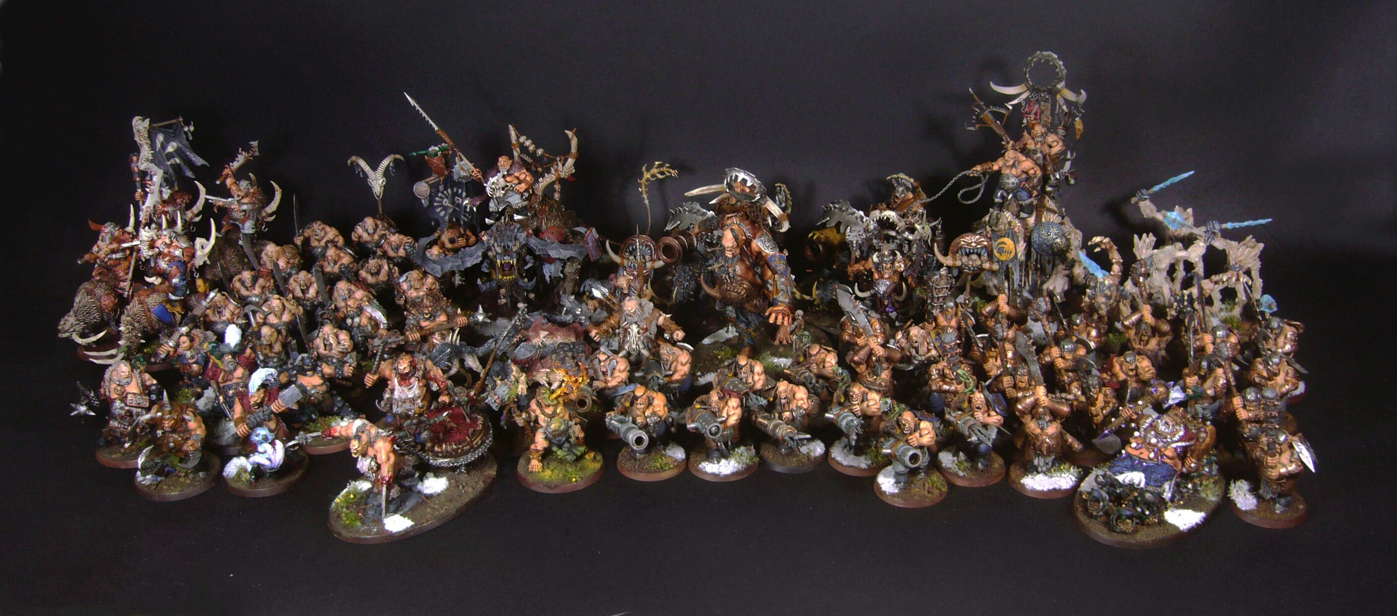Ogre Army Warhammer 40k Chaos Aos Painted - Etsy