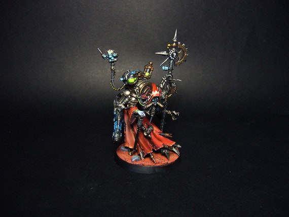AoS Tabletop Wargame Painted Adeptus Mechanicus Tech-Priest Dominus ...