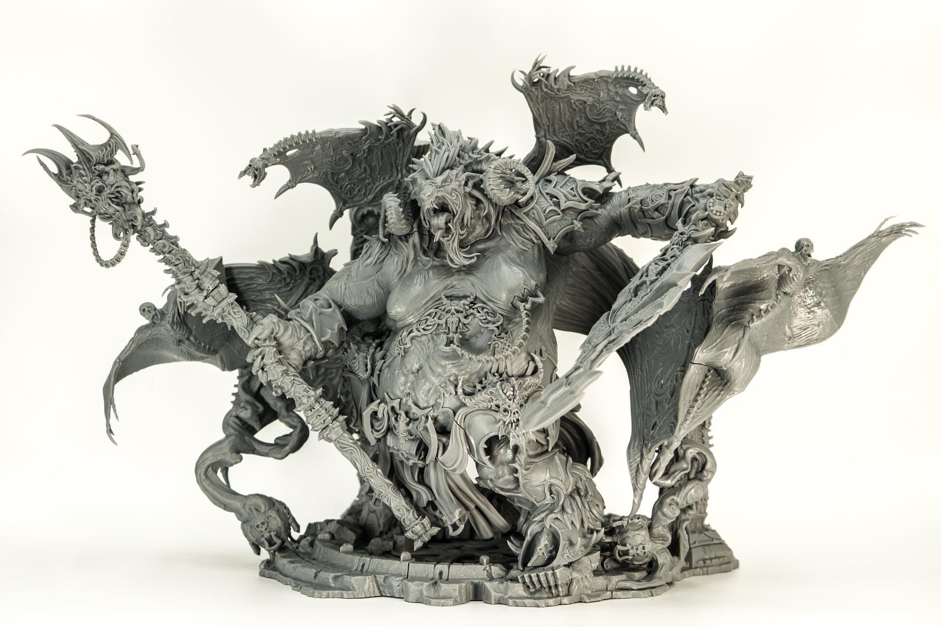 Orcus • Tome of Demons Vol.II • 3D Printed Fantasy Miniature • D&D ...