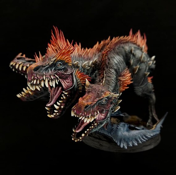 Cerberus Rex D&D Dungeons and Dragons Tabletop Gaming - Etsy UK