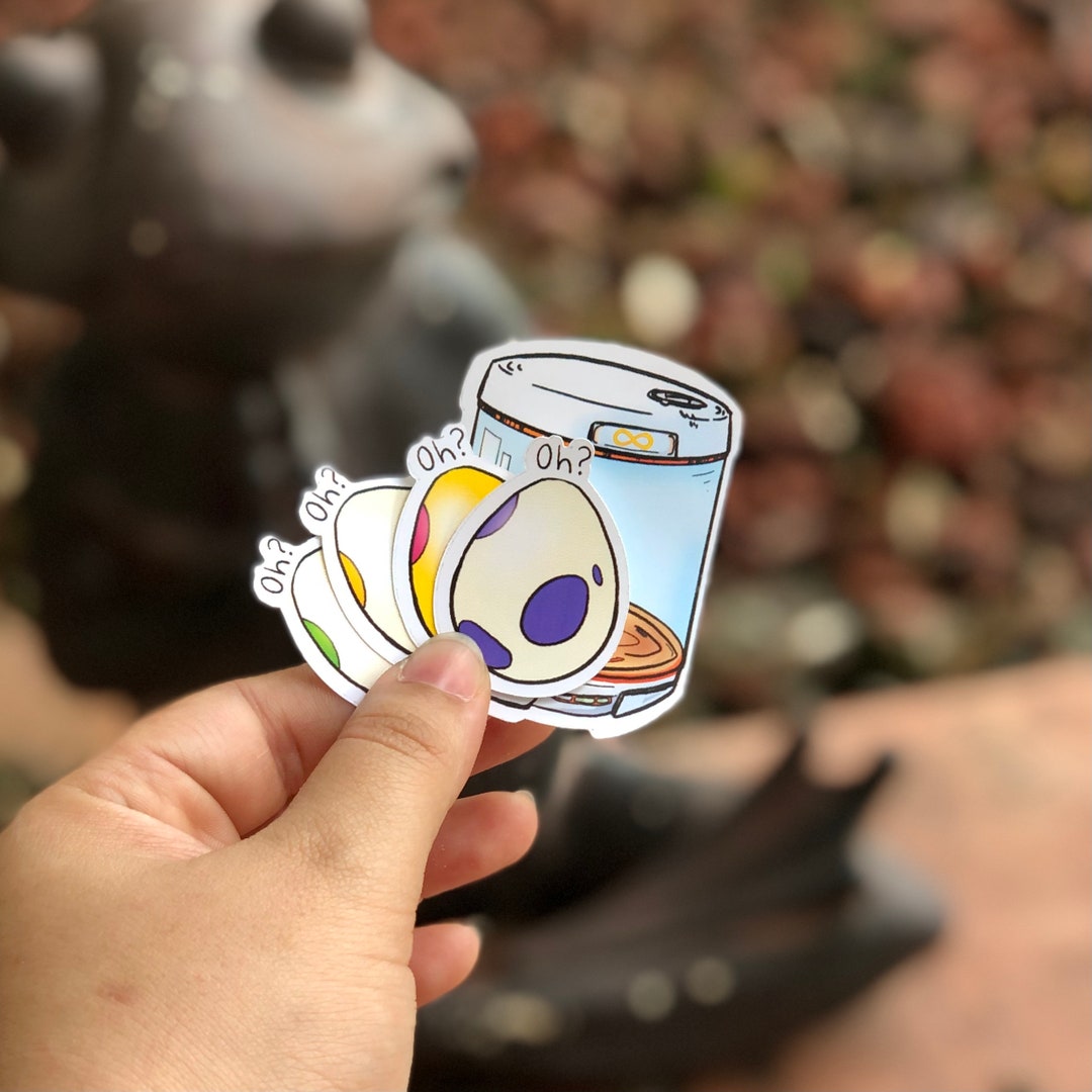 Pokémon Go Stickers Eggs Incubator Waterproof Laptop Stickers Aesthetic ...