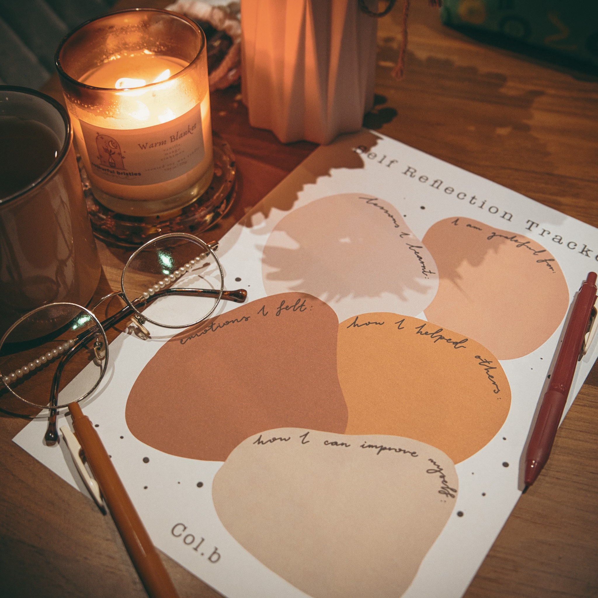 Self Reflection Tracker Printable - Etsy