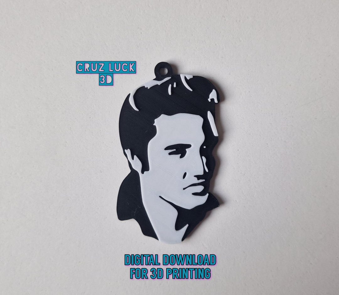 Elvis Presley Digital File for 3D Printing, STL File 3mf - Etsy