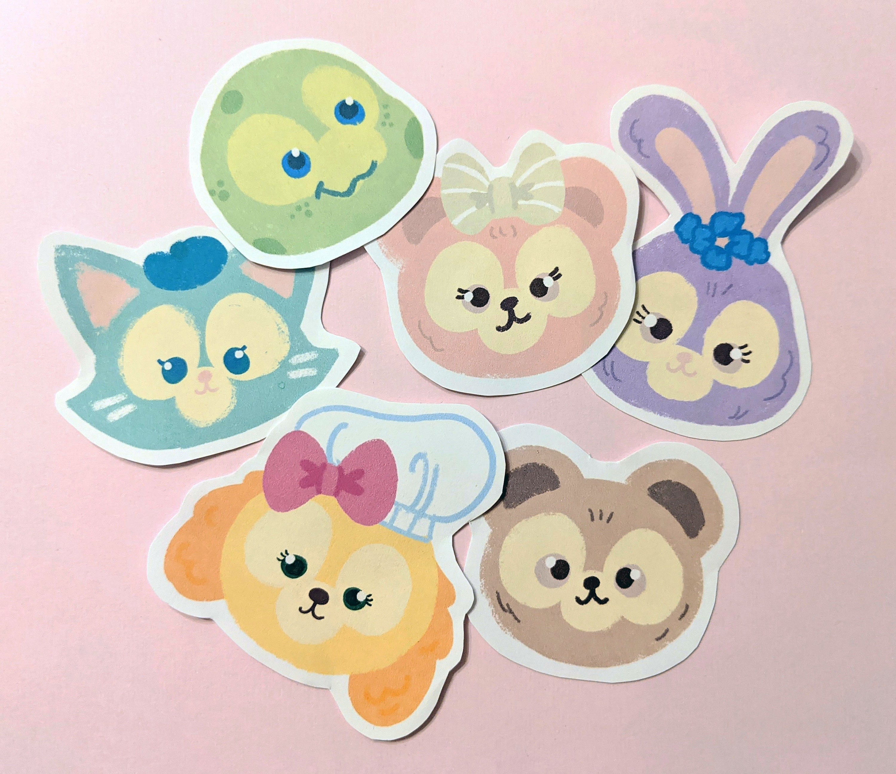Disney Duffy Bear & Friends Stickers - Etsy