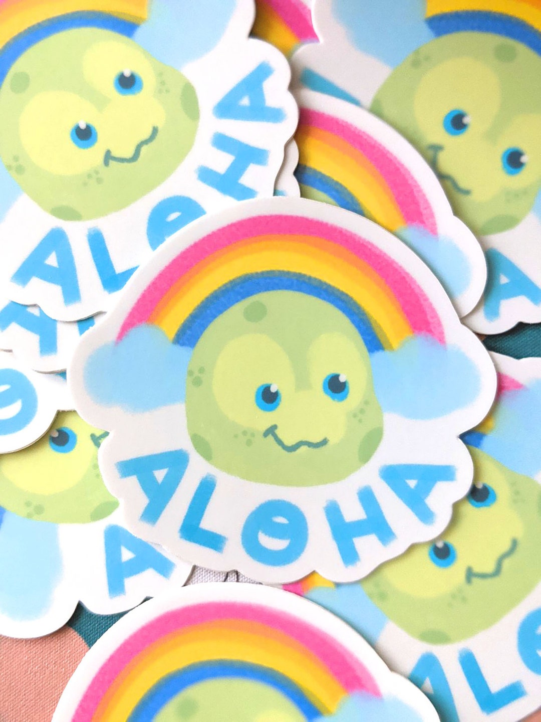 Olu Mel Hawaii Vinyl Sticker Duffy & Friends - Etsy