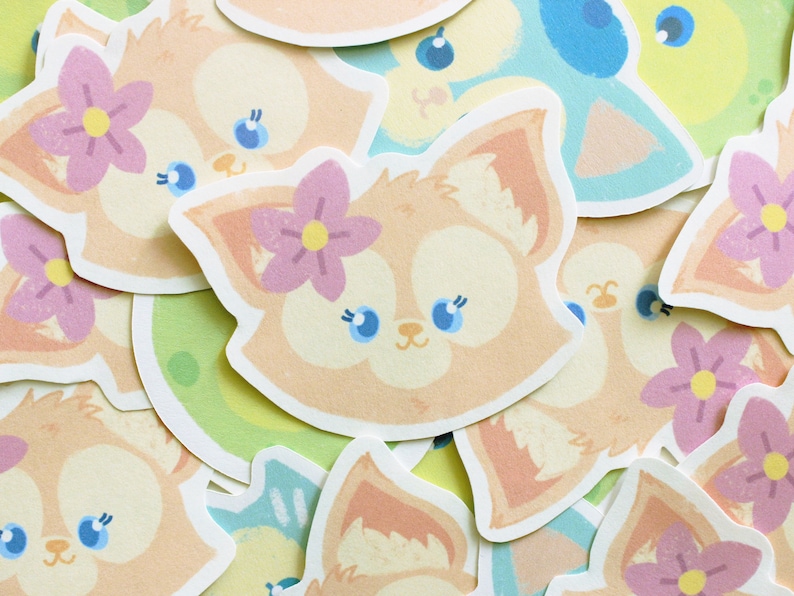 Linabell Disney Duffy Bear & Friends Sticker - Etsy