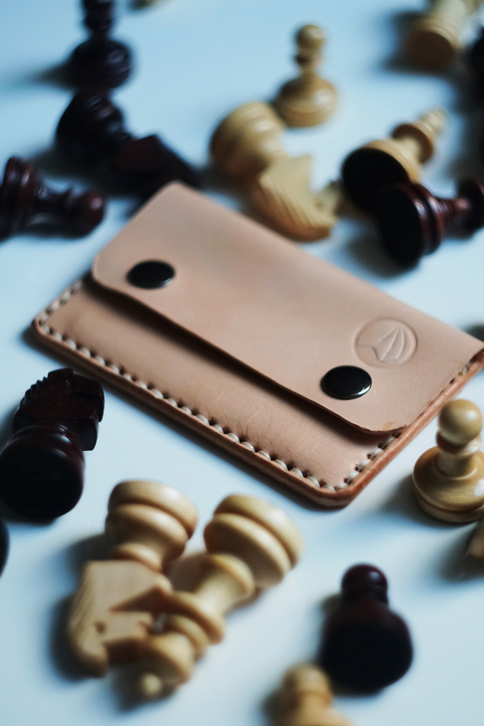 Handmade Leather Wallet, Credit Card Holder, Minimal Cardholder Wallet ...