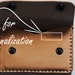 Handmade Leather Wallet, Credit Card Holder, Minimal Cardholder Wallet ...