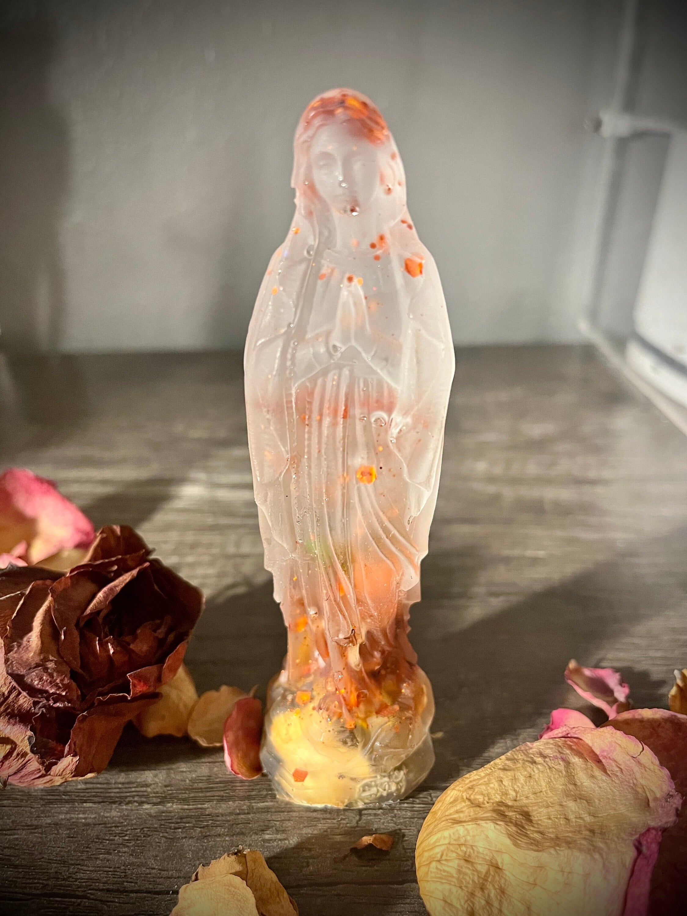 Our Lady of Invention Mary Statue - Etsy