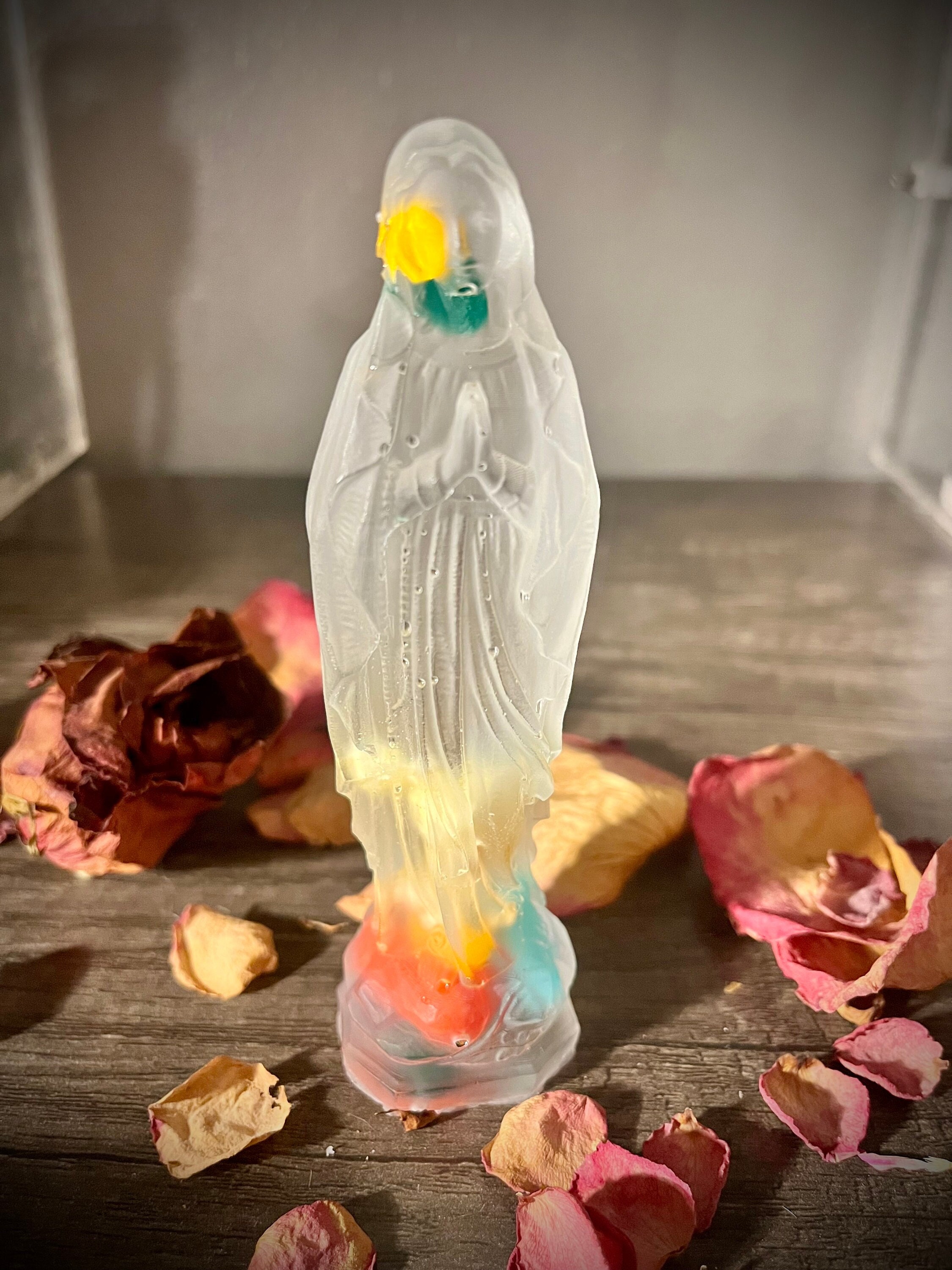 Our Lady of Summer Mary Statue - Etsy