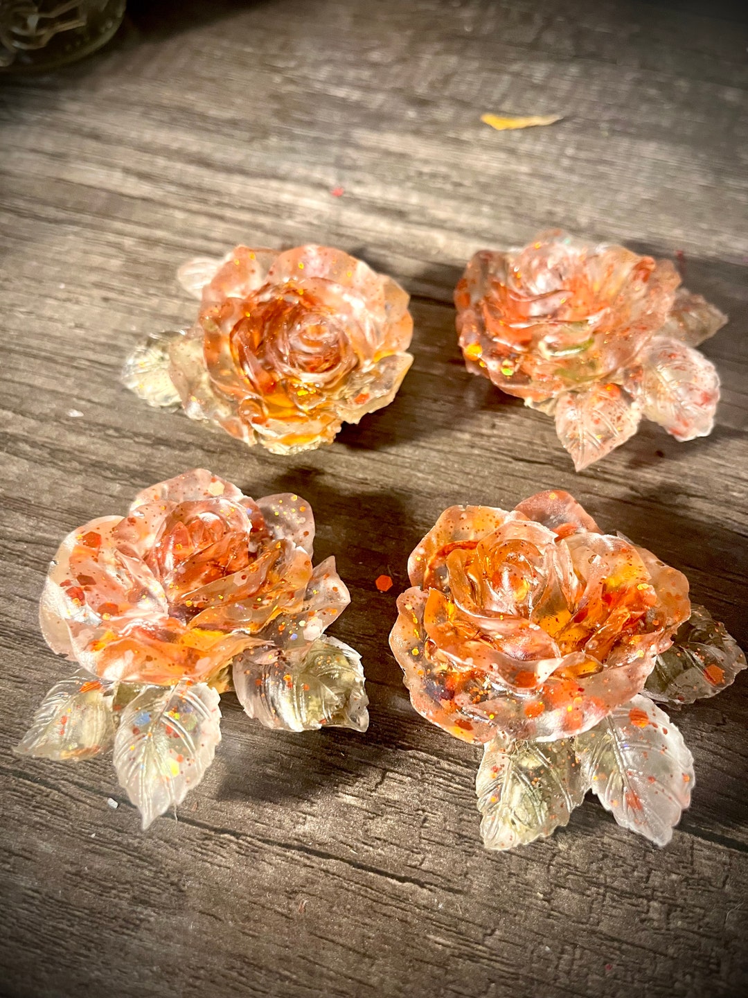 Our Lady of Invention Rose With Leaves - Etsy