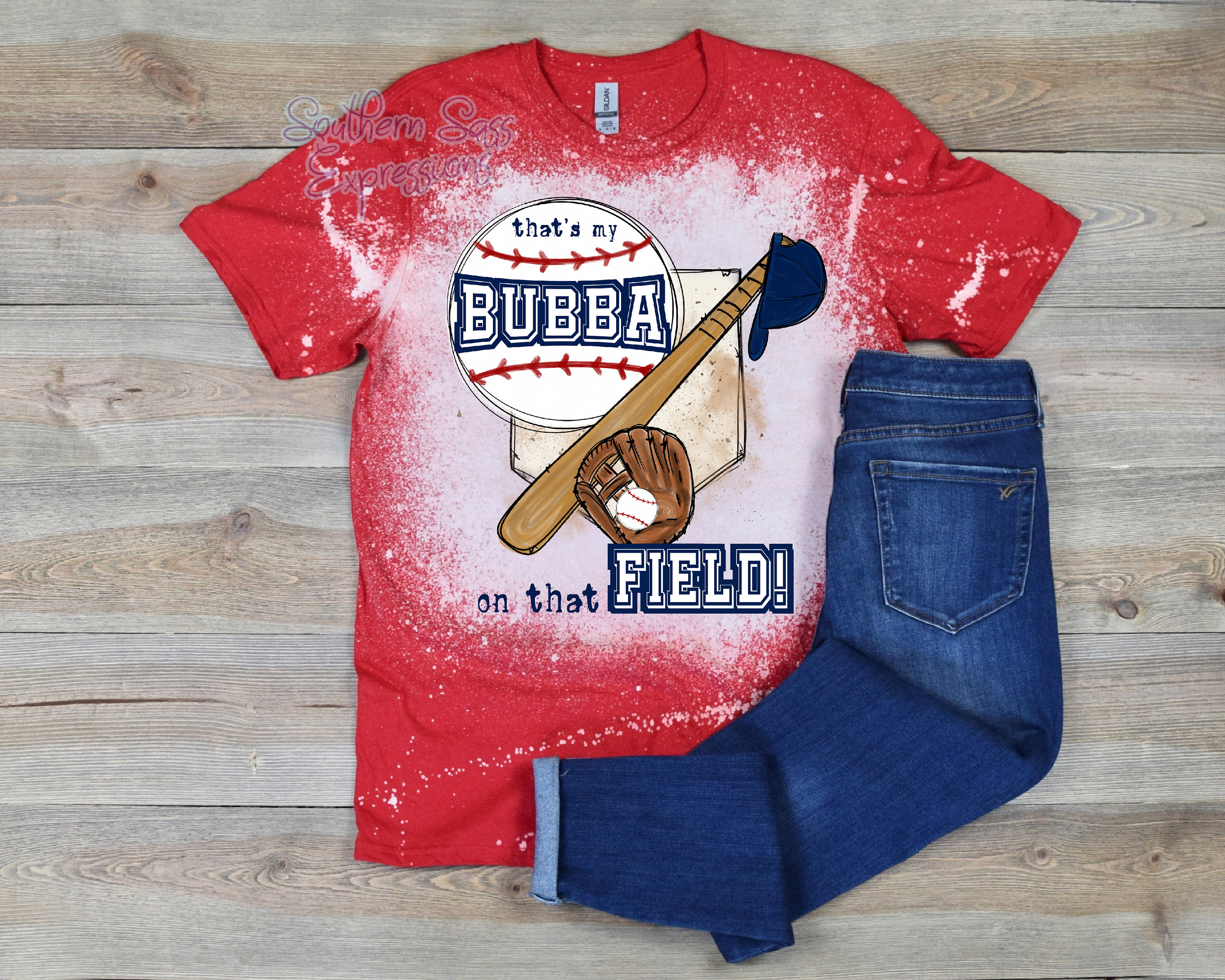 Thats My Bubba on That Field, Baseball, Digital Download, Sublimation ...