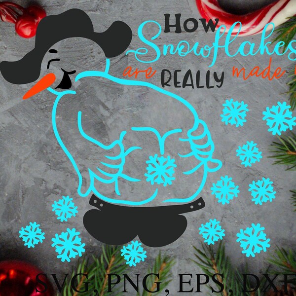 Snowman Farting - Etsy