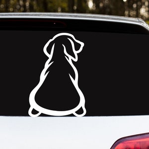 Dog Wagging Tail Rear Wiper SVG Sticker Cut File Car Window Decal ...