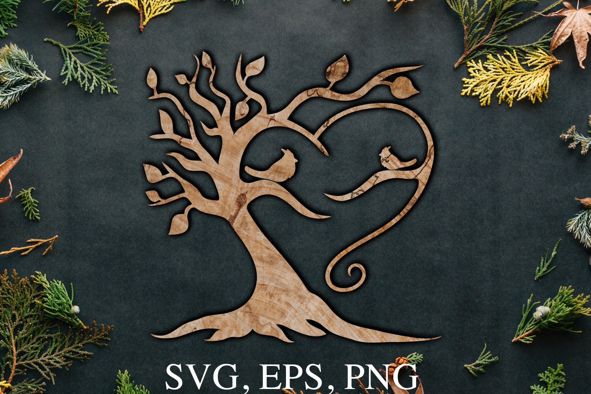 Cardinal Bird on Tree SVG I Am Always With You in Loving - Etsy