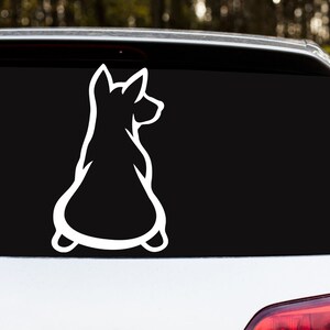 Dog Wagging Tail Rear Wiper SVG Sticker Cut File Car Window Decal ...