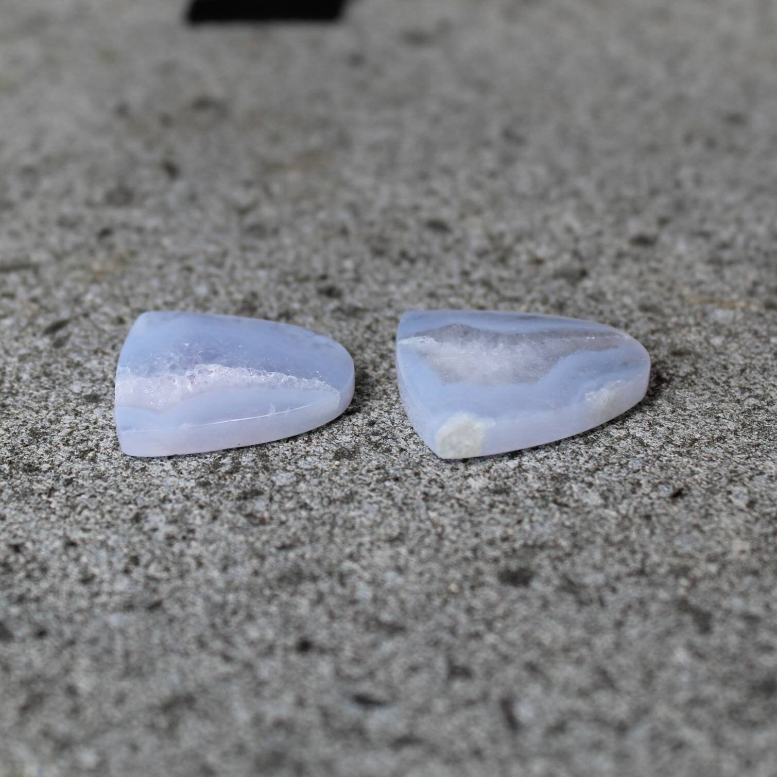 Natural Blue Lace Agate Druzy Cabochon | Etsy