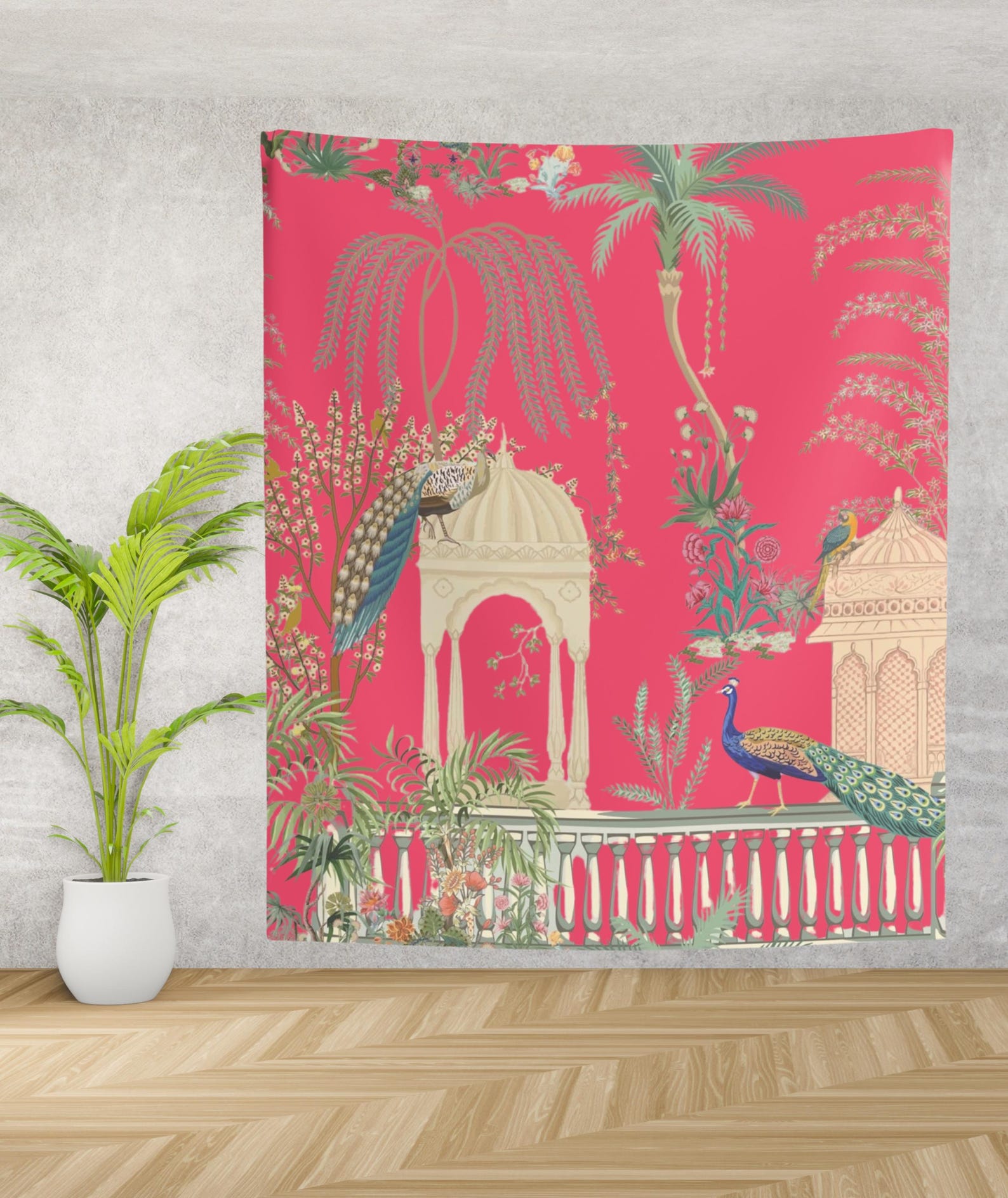 Wedding Decoration, Pooja Backdrop Decoration, Indian Backdrop, Indian ...