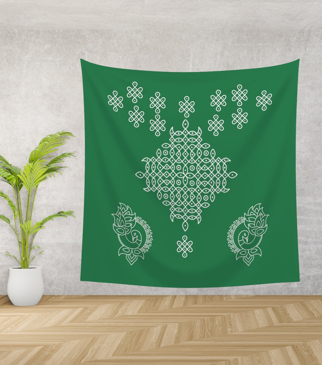 Muggu Cloth golu Decorationskolam Decorations Pooja Backdrop ...