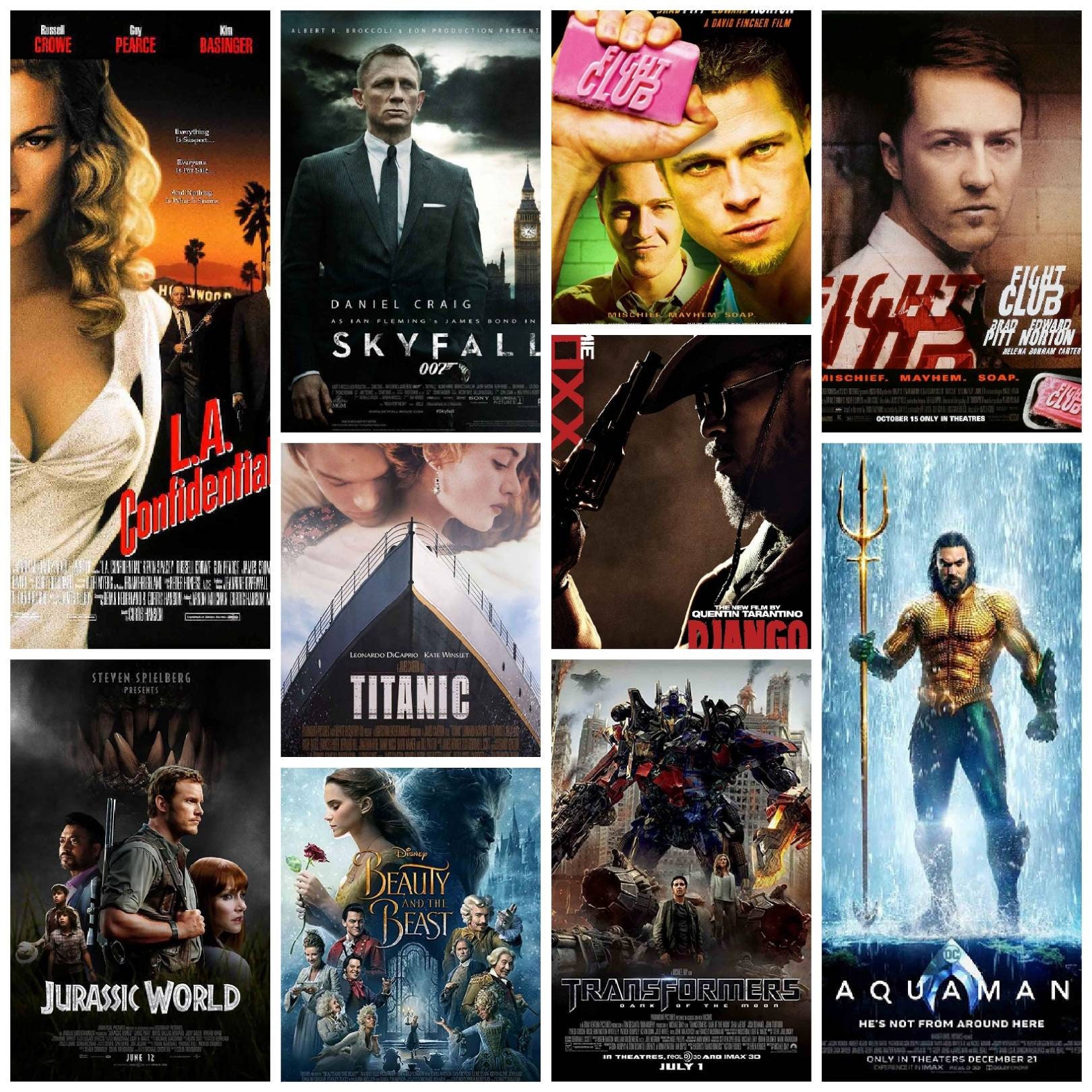 Movie Posters Aesthetic Wall Collage Kit. Movie Collage kit. | Etsy