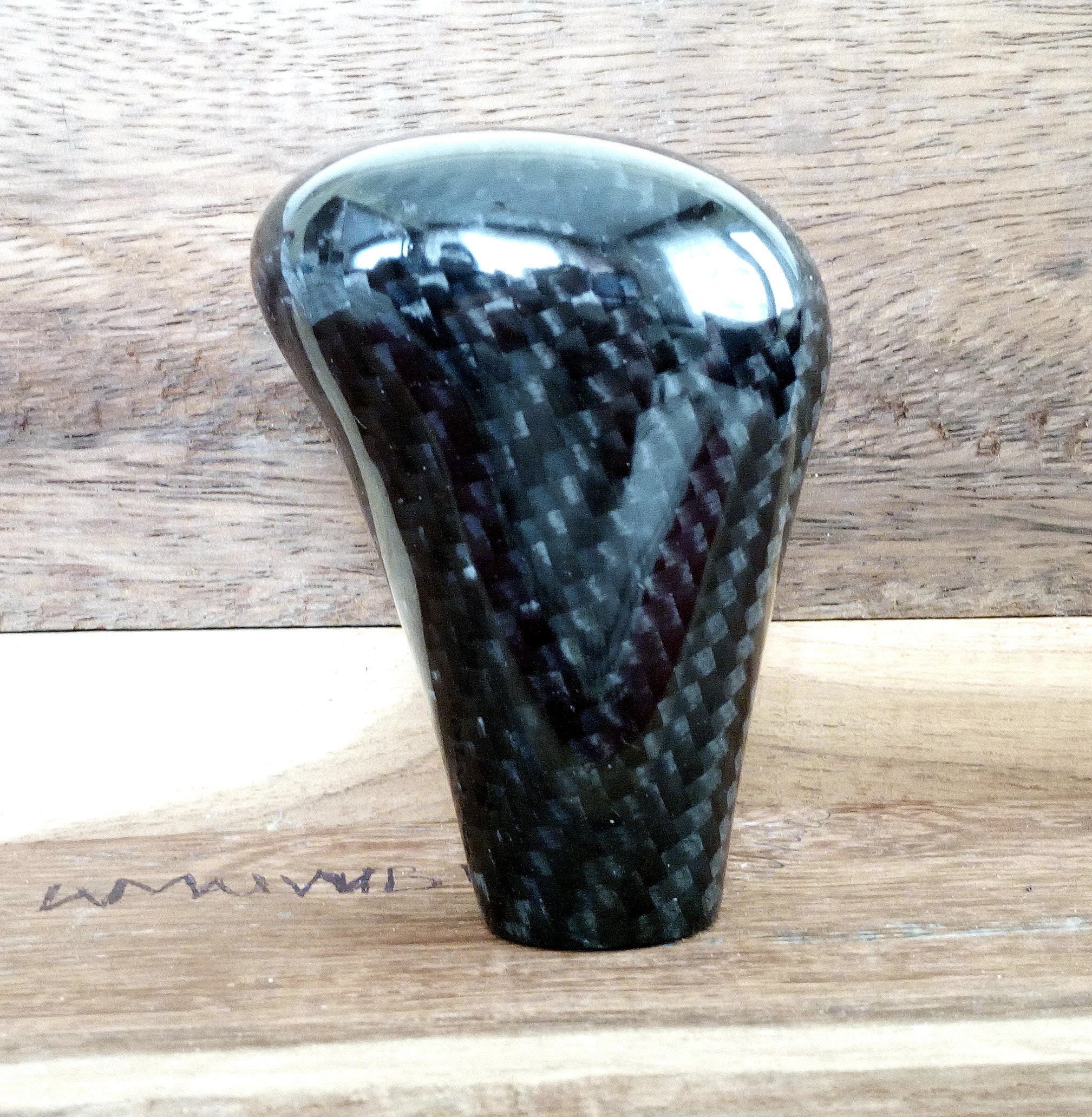 MINI COOPER Carbon Fiber Fabric Custom Gear Shift Knob for R55 R56 R57 ...