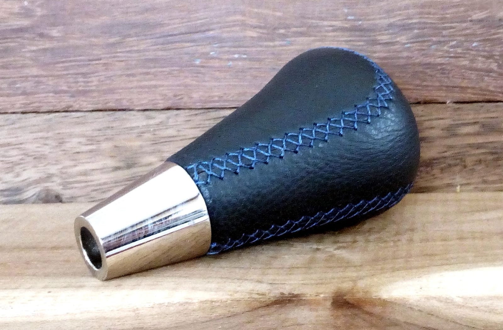 LEXUS Gear Shift Knob Anthracite Leather With Dark Blue Stitch for ...