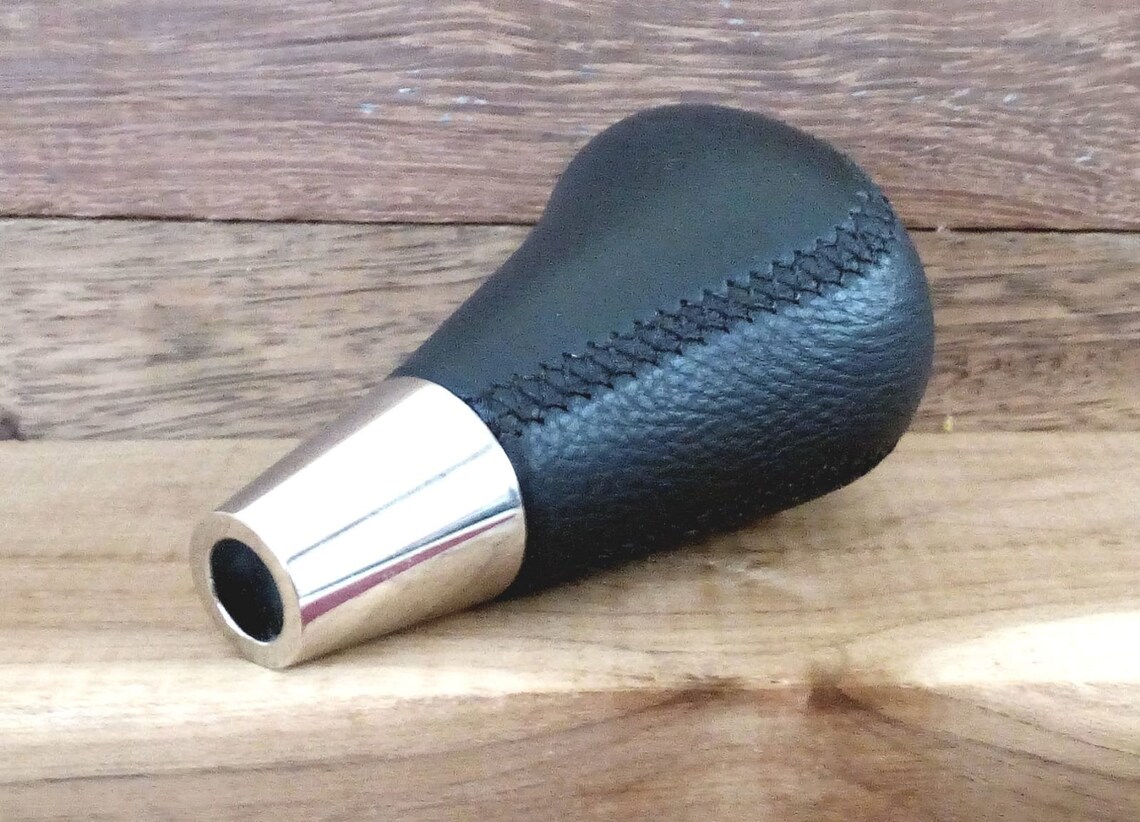 TOYOTA Anthracite Leather With Black Stitch Shift Knob for - Etsy
