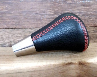 TOYOTA Anthracite Leather With Black Stitch Shift Knob for | Etsy