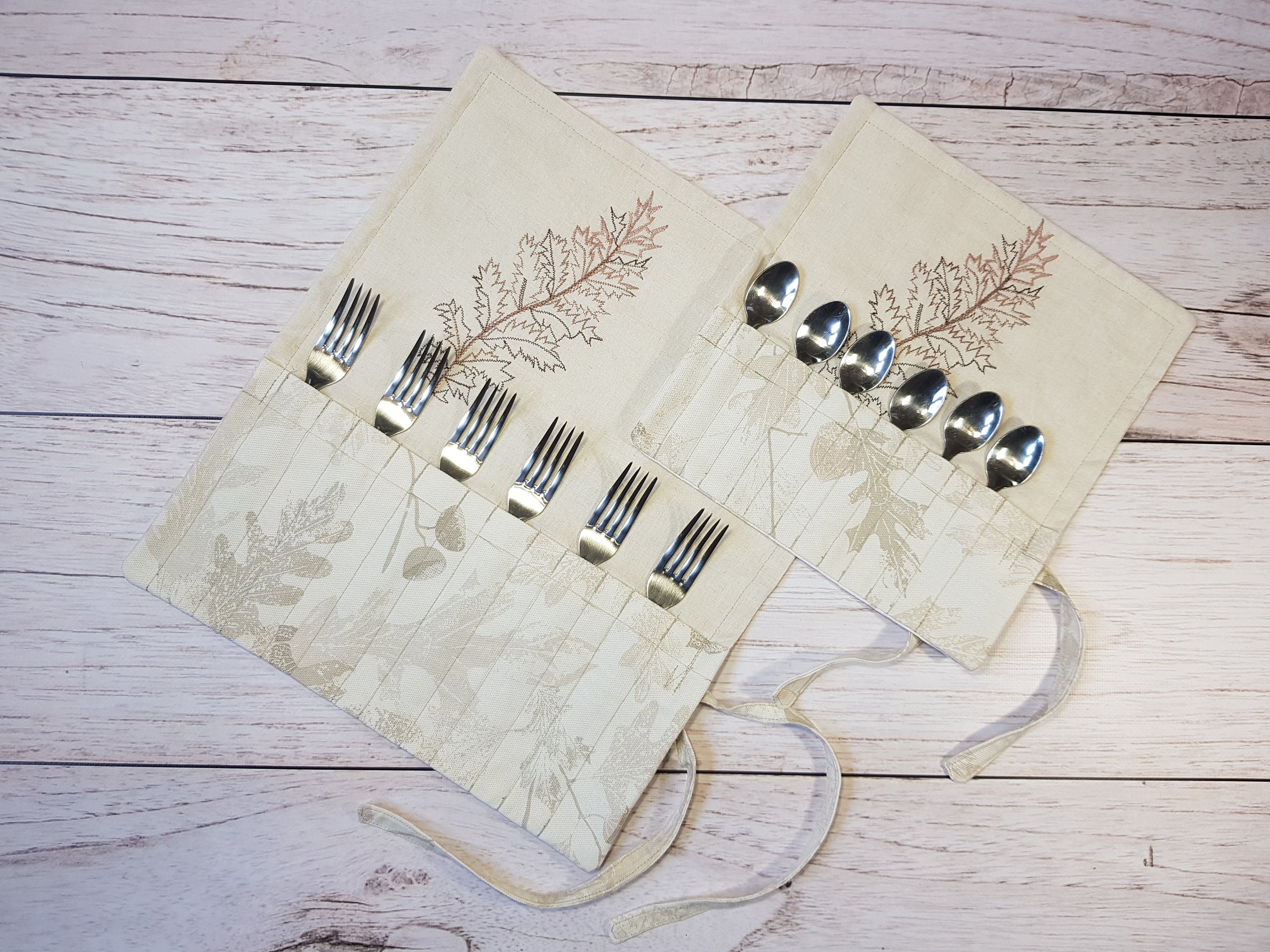 Cutlery Wrap Cutlery Roll Eco-friendly Reusable Cutlery - Etsy UK