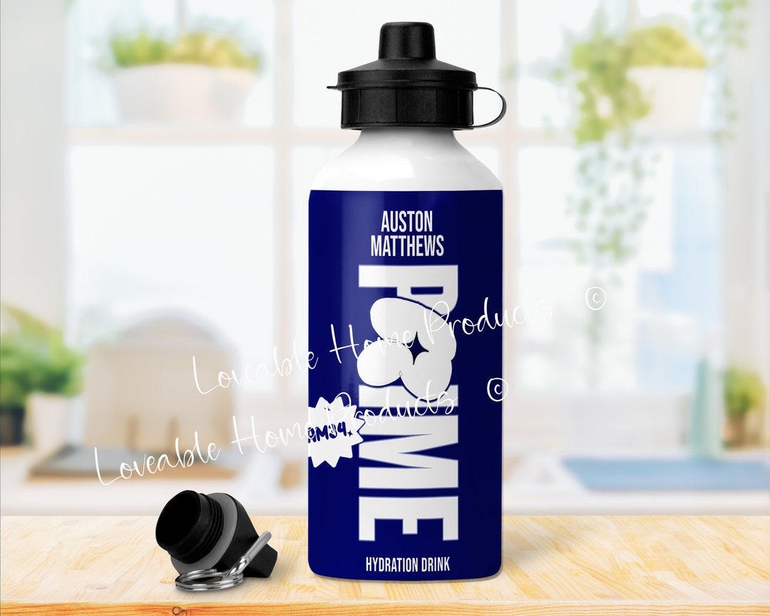 Personalised 650ML Metal Sports Bottles With Auston Matthews Design ...