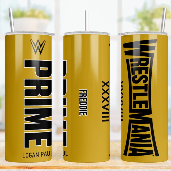 WRESTLEMANIA PRIME DRINK - Etsy UK