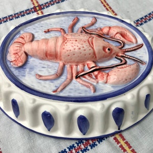 Vintage Ceramic Lobster Decorative Mold 10x 8 Vintage Ceramic Lobster ...