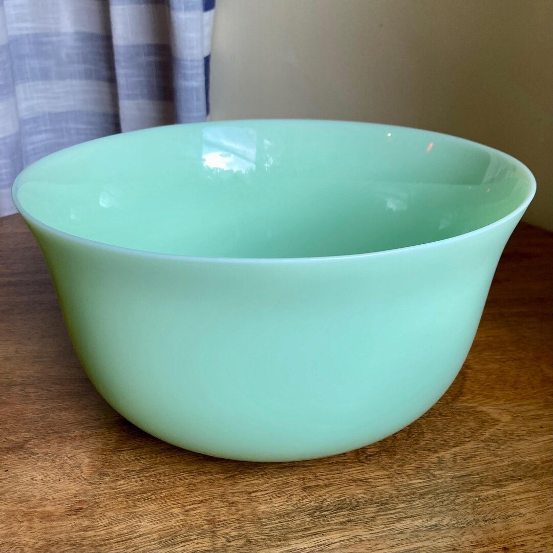 Vintage Jadeite Mixing Bowl, Vintage 10 Jadeite Mixing Bowl, Deep ...